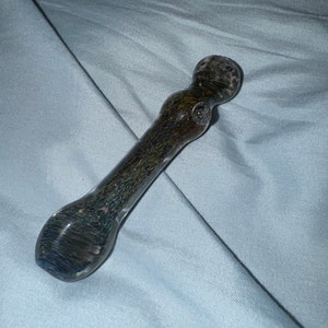 One Hitter Pipe Glass Chillum Pipes Mystery Fumed Chillum by Moonlight ...