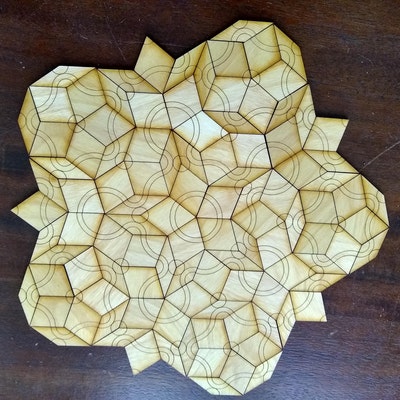 Girih Tiles, Penrose Tile, Pentagon Puzzle, Tile Puzzle, Physics Puzzle ...