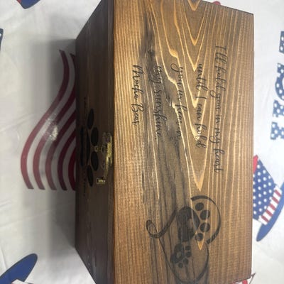 Cat Keepsake Box cat Memorial Pet Urn personalized Pet Urn pet Memory ...