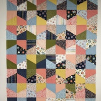 Division Quilt Pattern (PDF) Baby, Throw, Twin & Queen Sizes - Etsy Canada