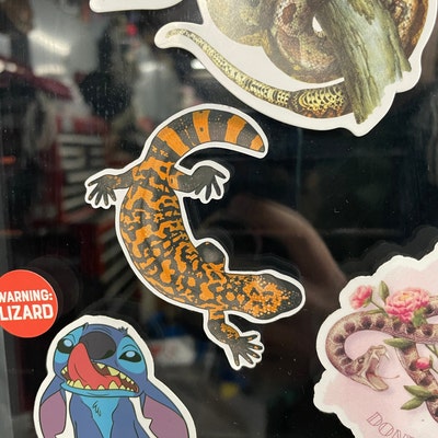 Green Tree Python Sticker From Digital Painting Gtp Artwork - Etsy