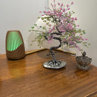 Blue Magic Tree Nephrite Tree of Life Citrine Gemstone Tree Sculpture ...