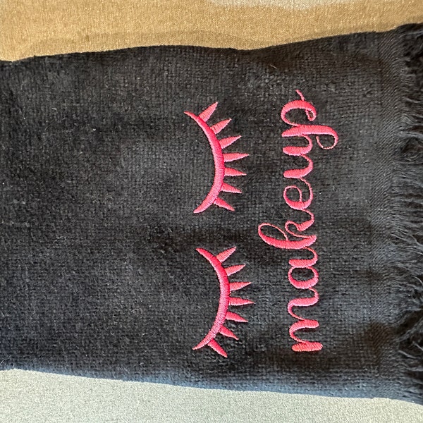 Makeup Embroidery Design, Make up Eyelashes Machine Embroidery Designs ...