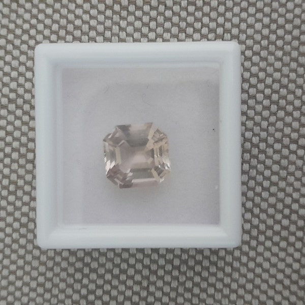 IGI Certified 5.07 Carat Custom Cut Antique Asscher Emerald Cut Lab ...