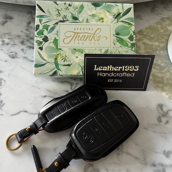 Ford F-series 5 Button Key Fob Cover, Ford F-series Key Case, Handcraft ...