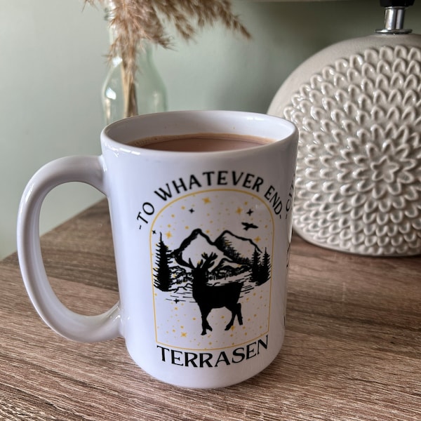 SJM City Mug to Whatever End Terrasen, Velaris City of Starlight, Light ...