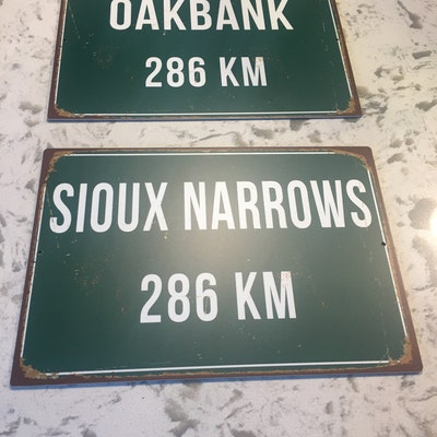 PERSONALIZED MILES SIGN, Distance Sign, Miles Signs, Green Miles Sign ...