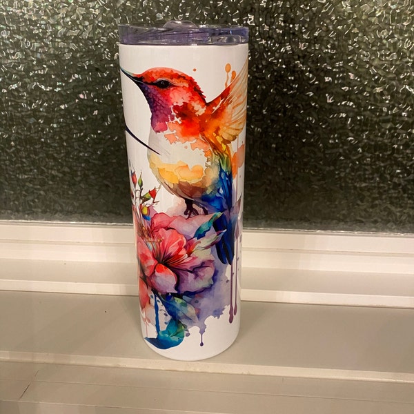 Watercolor Hummingbirds Sublimation Design, Hummingbirds PNG ...