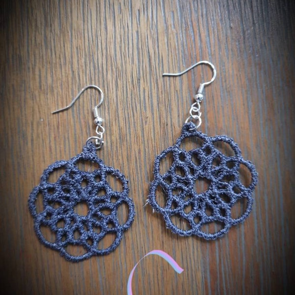 Machine Embroidery Designs Stunning in the Hoop Earrings - Etsy