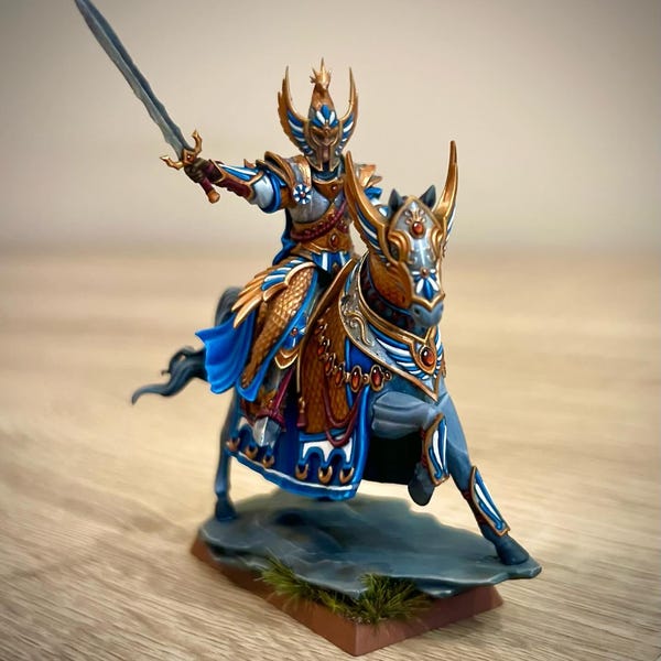 Breton Knights of the Realm Cavalry | Tabletop 32mm Miniature Lost ...