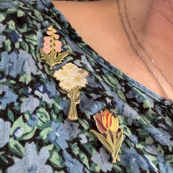 Mystery Enamel Pin Bag (mystery Grab Bag - Plant Pins ) - Etsy