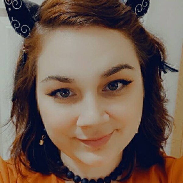 Fluffy Black Wolf Ears Leather/ Realistic Cosplay Kitten Pet Play Furry ...