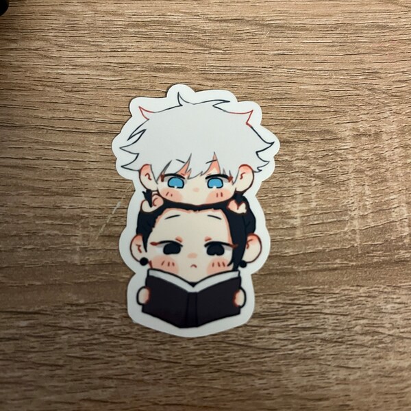 Satosugu Duo Anime Stickers | Cute | Laptop Sticker | Decals | Vinyl ...