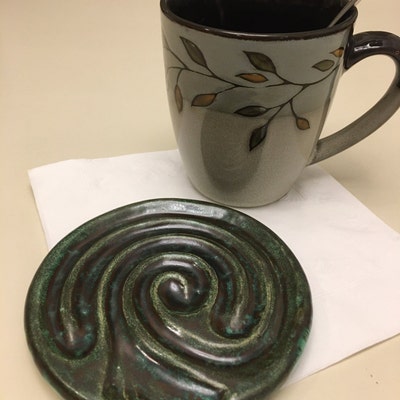 Ceramic Greek Finger Labyrinth Meditation Prayer Art Stress - Etsy
