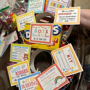 INSTANT DOWNLOAD Missionary Candy Grams Printables Tags Treats Candy ...