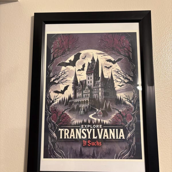 Stanley Hotel (the Shining) Halloween Travel Poster: Spooky Wall Art ...