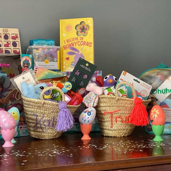 Moroccan Basket Backpack With Leather Straps - Etsy