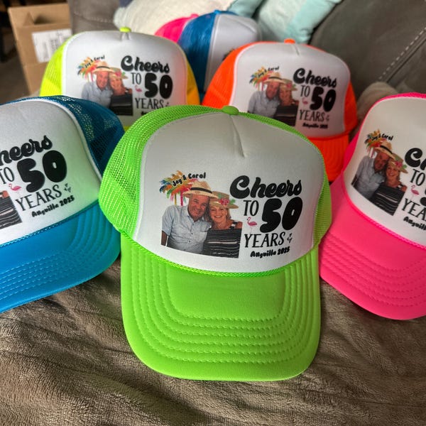 Neon Bachelorette Hats | FLAMINGO THEME Party | Lets Flocking Party ...