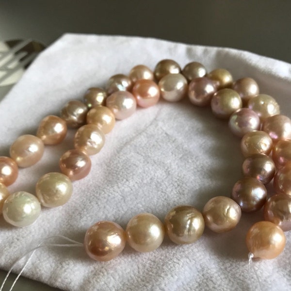 Natural Drop Baroque Edison Pearl Pair - Etsy