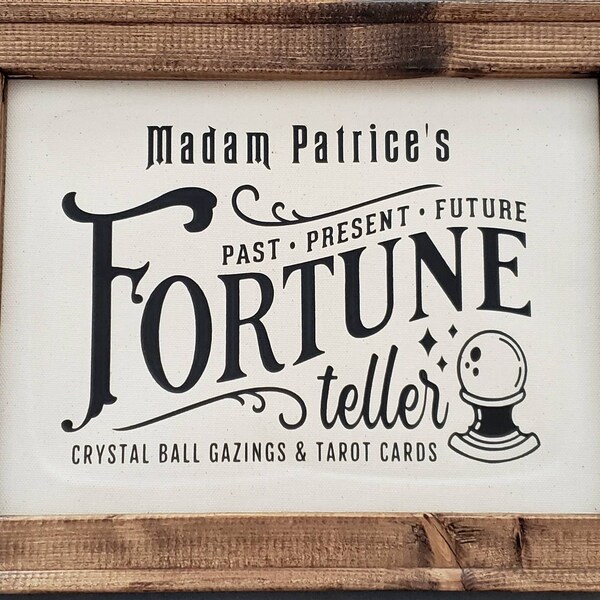 Halloween SVG, Fortune Teller Sign SVG Cut File. Great for Halloween ...