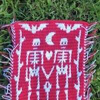 Deco Peacock Mosaic Crochet Pattern Chart by Sixel Design - Etsy Canada