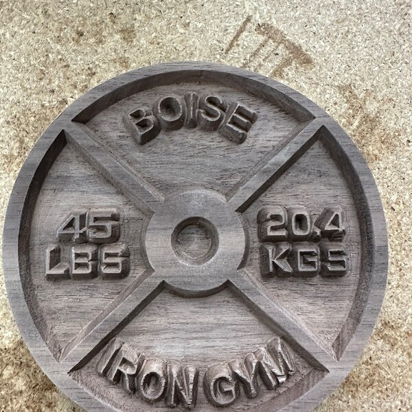 45 LBS Weight Lifting Plate - Svg - Dxf - Etsy