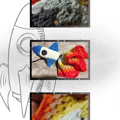 Rocketship Lovey Crochet Pattern//rocketship Amigurumi//baby - Etsy