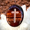 Nano - Tiny Pocket Cross - Unpainted (natural) 1 Stone - Etsy