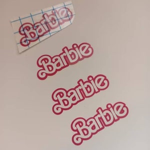 Barbie Decal Stickers, Barbie Transfers, Barbie Water Bottle - Etsy