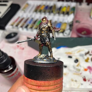 Paladin Knight Templar on Armored Giant Bear, Fighter Cavalier PC NPC ...