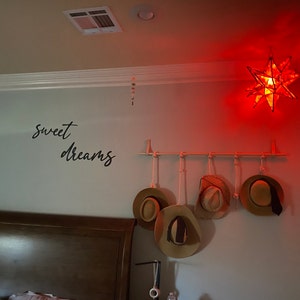 Boho Chic Hat Hanger, Minimal Hat Hanger, Boho Wall Decor - Etsy