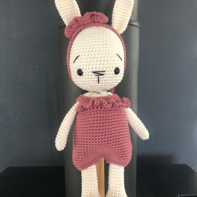 Edith the Little Bunny Amigurumi Crochet PATTERN ONLY Rabbit - Etsy