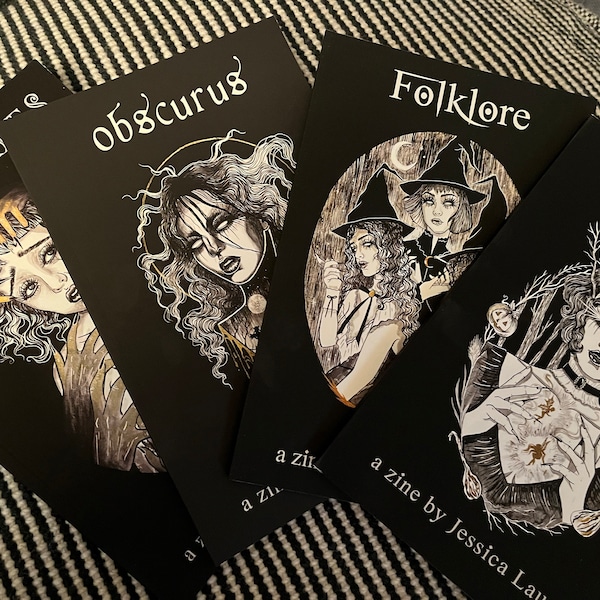 Inktober 2020 Zine "folklore" Illustrations & Short Stories Jlauserart ...