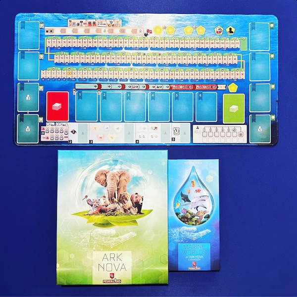 Boardgame-ark Nova Marin Worlds Expansion Playmat-unofficial PRODUCT - Etsy