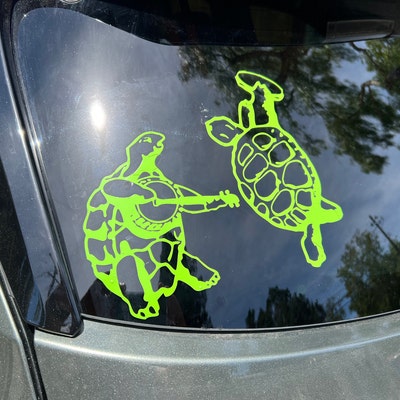 Grateful Dead Terrapin Station Pair of Dancing Terrapins Window Decal ...