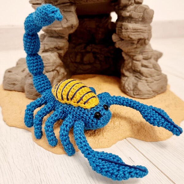 PATTERN | Mini Scorpion Crochet Plush | Beginner-friendly | Perfect ...