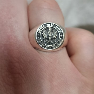 Ancient Roman Ring helmet Ringroman Soldiersi Vis Pacem - Etsy