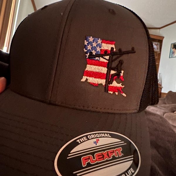 Oilfield Worker Oil Rig Leather Patch Hat Oilfield Gift, Great for ...