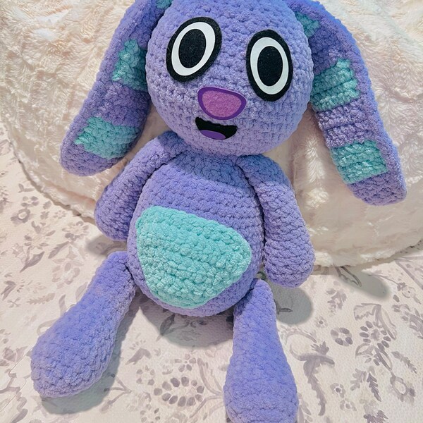 Floppy Eared Purple Bunny-large - Etsy