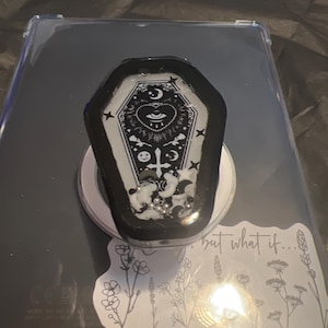 Witch Cauldron Shaker Popsocket™, Glow in the Dark Halloween Shaker ...