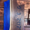 Live Edge Entryway Waterfall Table - Etsy