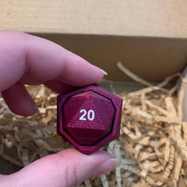 3D Printed Panic Button Fidget Clickers, Big Red Stop Button Clickers ...