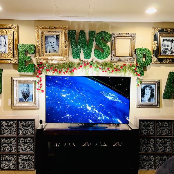 Baroque Style Frame, Antique Gold, Canvas Frame, Photo Picture Frame ...