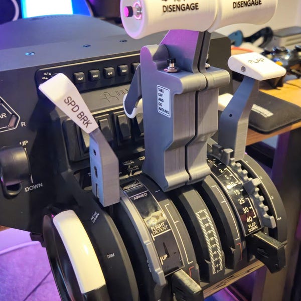 NEW!!! 747 V3 Throttle Set for Honeycomb Bravo, Flight Simulator - Etsy