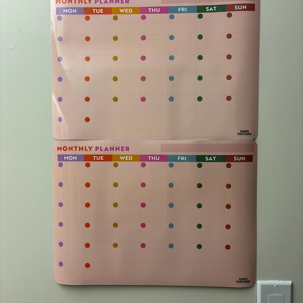 Weekly Keyboard Planner Pad Desk Planner | Weekly Notepad | to Do List ...