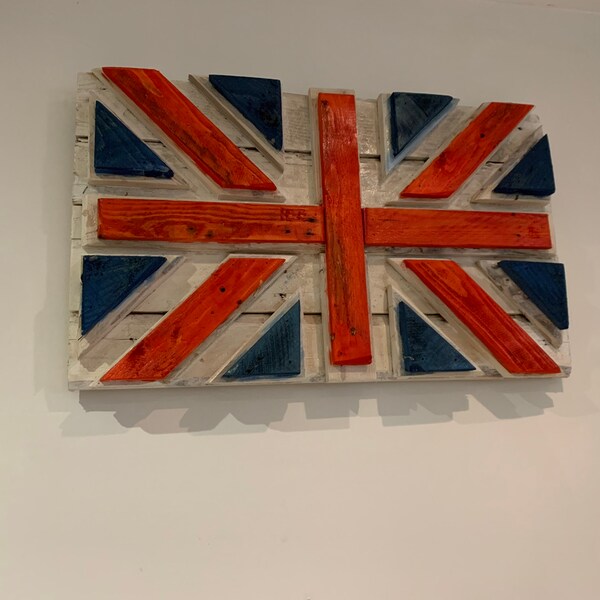 Union Jack Wall-art - Etsy