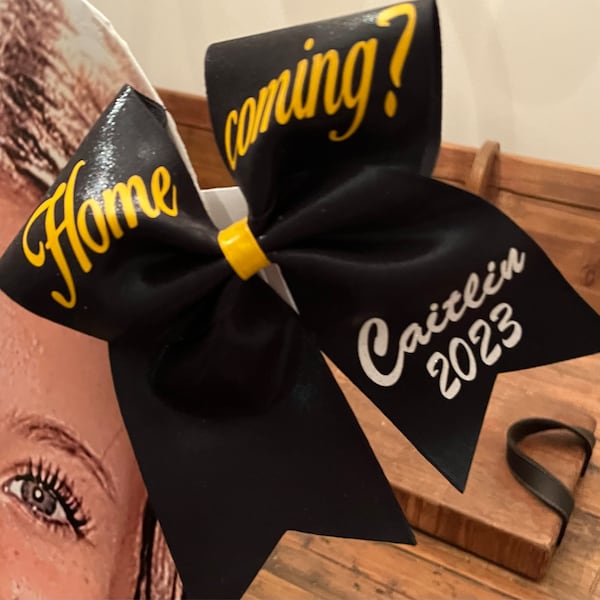 Homecoming Proposal Cheer Bow - Etsy