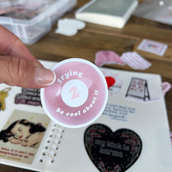 Its Never Over Sticker Coquette Sticker Jeff Buckley Girlblogger ...