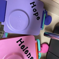 Omie Box Decal, Bentgo Box, Name Decal, Lunchbox Decal, Personalized ...