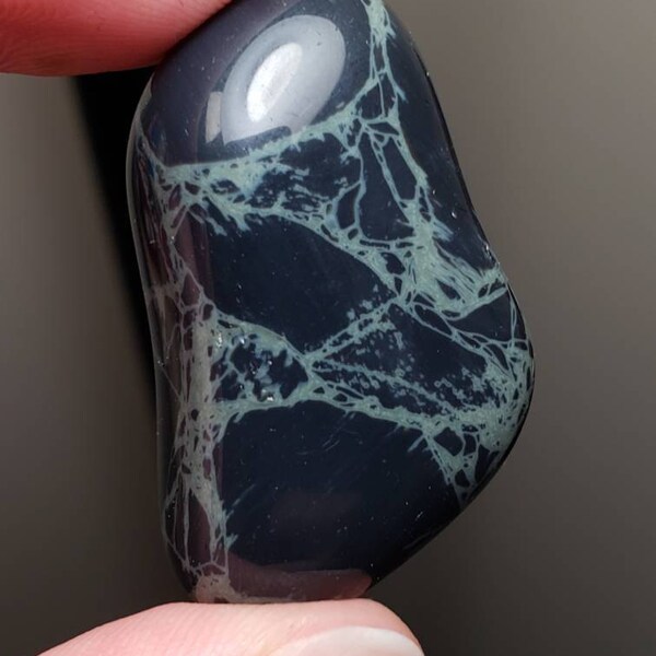 Spiderweb Obsidian Crystal - Tumbled Stone Polished Gemstone /problem ...